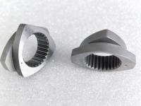 China CTE Double Extruder 2-Flighted Thansfer 3-Flighted Screw Element,Special Screw Elements for sale