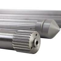China Involute Spline Screw Shafts Plastic Twin Screw Extruder Parts For Puffed Food Industry for sale