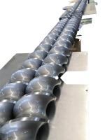 China Involute Spline Screw Shafts Plastic Twin Screw Extruder Parts For Puffed Food Industry for sale