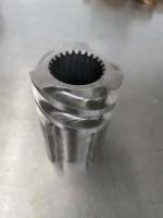 China Heteromorphism Rubber Extruder Machine Parts , Twin Screw Elements Polishing for sale