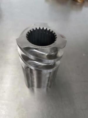 China 41CrAlMo7 38CrMoAl Double Screw Segments For Co-Rotating Twin Screw Extruders for sale