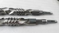 China Heteromorphism Rubber Extruder Machine Parts , Twin Screw Elements Polishing for sale