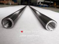 China Spline Milling Shaft Twin Screw Extruder Parts 87 High Torque 1.2343 Material for sale