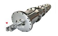 China Twin Screw Food Extruder Screw Elements Durable Barrel HIP Ni60 Ally Material for sale