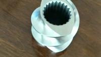China GB Standard 316L Single Flighted Twin Screw Extruder Machine Screw Elements for sale