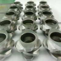 China TDS150 Twin Screw Extruder Kneading Block Screw Segments For Petrochemical Factory for sale