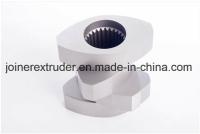 China Twin Screw Extruder Kneading Block Screw Elements for Puffed Pet Food for sale
