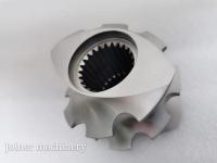 China SME-Under Compression Polishing Screw Mixing  Element With High Uniformity for sale