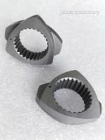 China Twin Screw Extruder Kneading Block Screw Elements for Puffed Pet Food for sale