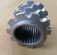 China SUS440C Double Screw Extruder Machine Parts Screw Segments For Plastic Engineering for sale