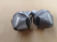 China Extruder Machine Parts Vacuum Quenching Screw Tip For Fixing Shaft for sale