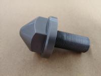 China Extruder Machine Parts Vacuum Quenching Screw Tip For Fixing Shaft for sale