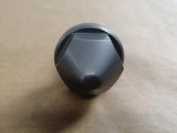 China Extruder Machine Parts Vacuum Quenching Screw Tip For Fixing Shaft for sale