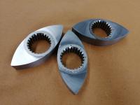 China Anti Corrosion Double Screw Plastic Extruders Machine Components For Puffed Food for sale