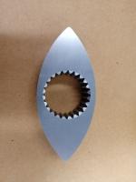 China G-25 Tolerance Grade 9H Double Screw Extruder Machine Parts Screw Elements Kneading Block for sale