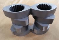 China TDS150 Twin Screw Extruder Kneading Block Screw Elements For Petroleum Industry for sale