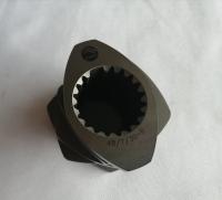 China High Shear Uniformity Twin Mixing Screw Elements Kneading Block For Talc And Mica for sale