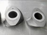 China Tungsten Petrochemical 350 Extruder Screw Elements With High Abrasion for sale