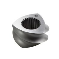 China TDS150 Twin Screw Extruder Kneading Block Screw Elements For Petroleum Industry for sale