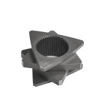 China Wear Resistant HRC 58-62 Triangle Flighted Screw Elements Extruder Segments for sale