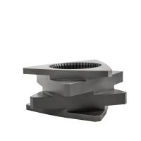 China Wear Resistant HRC 58-62 Triangle Flighted Screw Elements Extruder Segments for sale