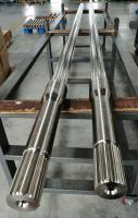 China Abrasion Resistance Screw Shafts Diameter 10-120mm for Puffed Food for sale