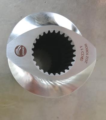 China Polishing 58 MC18 Convey Screw Elements Vacuum Quenching Heat Treatment for sale