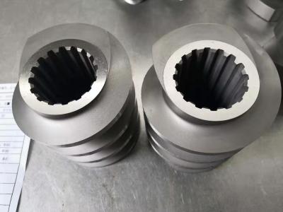 China Fish Feed Pellet Extruder screw element BC72 Producing Feed Pellets High Corrosion for sale