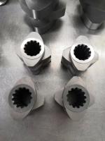 China Fish Feed Pellet Extruder screw element BC72 Producing Feed Pellets High Corrosion for sale