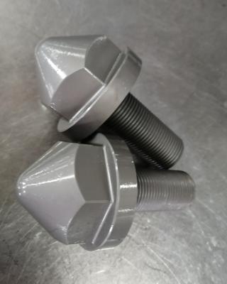China Extruder Machine Parts Vacuum Quenching Screw Tip For Fixing Shaft for sale