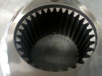 China Twin Screw Extruder Machine Elements Sand Blasting 160mm for sale
