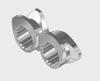 China Sand Blasting Diameter 177 Mixing Screw Elements for Petrochemical Factory for sale