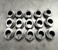 China Involute Inner Spline Twin Screw Extruder Machine Components For Pellets for sale