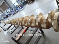 China Good Dimensional Stability STS 65 Plastic Wood Extruder Screw Elements for sale