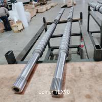 China TEX90 Extruder Machine Parts Screw Elements and Shaft Assemble for sale