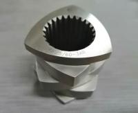 China 2-4 Flighted High Transition Extruder Screw Elements Kneading Block for sale