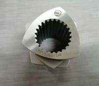 China ZE77 Covey Screw Segments Extruder Screw Material HRC58 - 62 Hardness For Pelletizer for sale