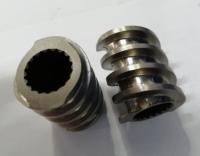 China Three Flighted Kneading Block , Twin Screw Extruder Elements Compact Size for Petrochemical for sale
