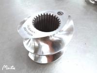 China Leistritz ZSE110 Extruder Elements Twin Screw Extruder Parts Plastic PP PS for sale