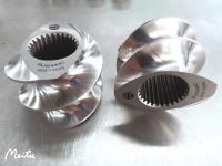 China 125 Screw Elements For Silica Twin Screw Extruder for sale
