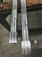 China High Strength And Finish Traditional Spline Milling Twin Extruder Machine Shaft for sale