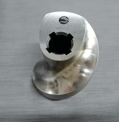 China Capacity Single Flighted Four Keyways Double Screw Elements Wear Resistant 58-62 HRC for sale