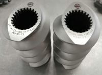 China TEX90 Quality Double Flighted Long Pitch Twin Screw Extruder Parts for sale