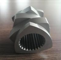 China 2-4 Flighted High Transition Extruder Screw Elements Kneading Block for sale