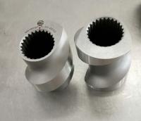 China Nylon PA PA6 PA66 Glass Fiber Compounding Extrusion Machine Parts Screw Elements for sale