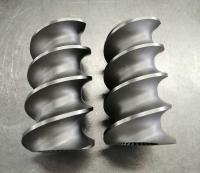 China CNC Maching 41CrAlMo7 38CrMoAla Double Screw Extruder Machine Screw Segments for sale