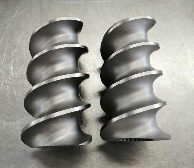 China German First-Class Brand High Performance Screw Elements Twin Screw Extruder Parts for sale