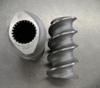 China German First-Class Brand High Performance Screw Elements Twin Screw Extruder Parts for sale