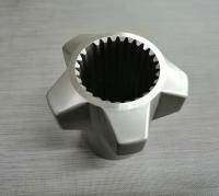 China Certified TEX120 Wear Resistance Twin Screw Extruder Components Star Screw Elements for sale