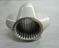 China Certified TEX120 Wear Resistance Twin Screw Extruder Components Star Screw Elements for sale